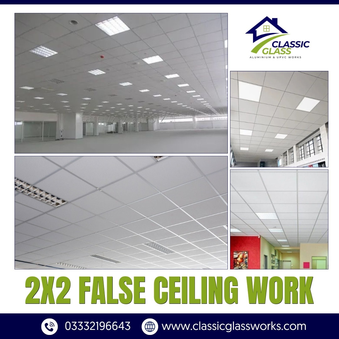 Top 10 Advantages of 2x2 False Ceilings for Homes & Offices